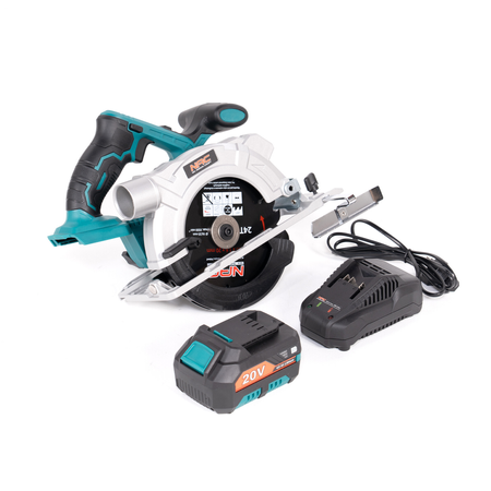 Pilarka tarczowa 20 V 165 mm 4,0 Ah CS-165-LI-ST2-20V NAC ...